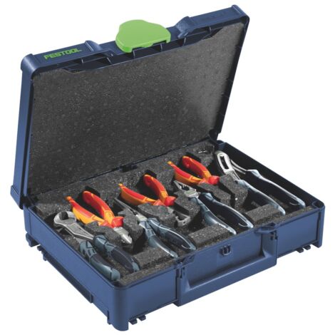 Festool Zangen-Set Systainer Spitzzange Rohrzange Kneifzange 7tlg.