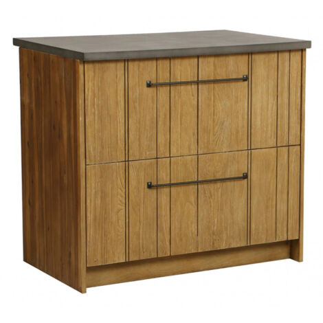 Meuble bas four - Bois - Marron - Interior's