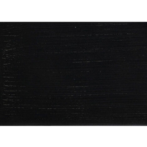 Table rectangulaire extensible 10 personnes - Bois - Noir - Interior's