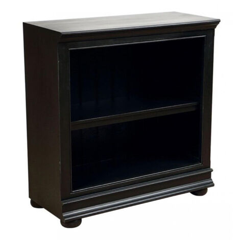 Bibliothèque basse ouverte modulable - MDF - Noir - Interior's