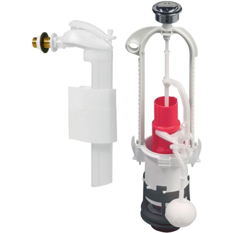 Chasse d'eau wc complète mécanisme wc double chasse MVB et robinet ...