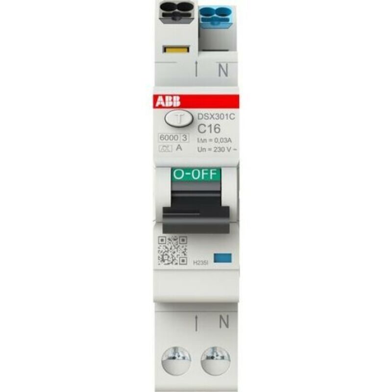 ABB FLEXLINE FI/LS 6KA 1+N C 16A (DSX301C C16 A30)
