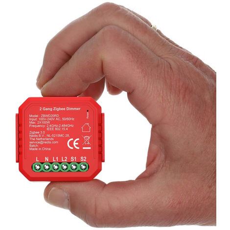Smartlife power switch zigbee 30 2x100 w terminal connection app ...
