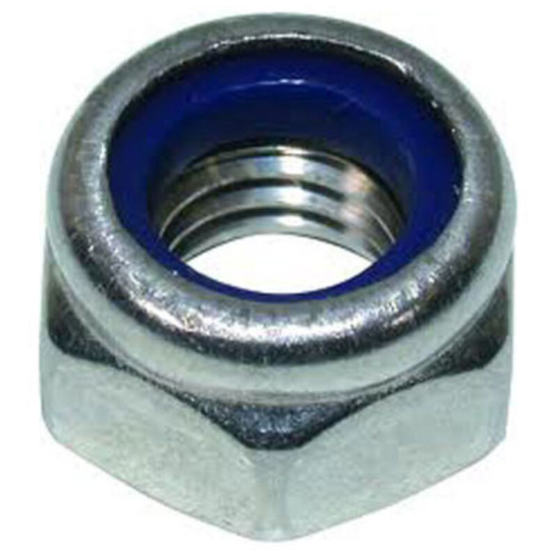 TUERCA HEXAG AUTOBLOCANTE ZINCADA M12 DIN985 C200