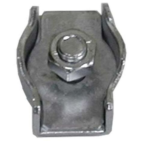 SUJETACABLES PLANO SIMPLE M-5 INOX