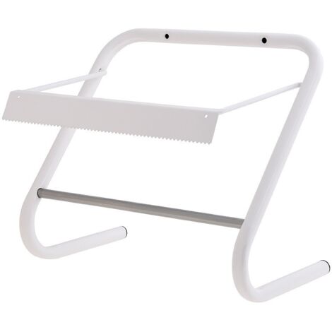 Soporte Rollo Papel Industrial Pared