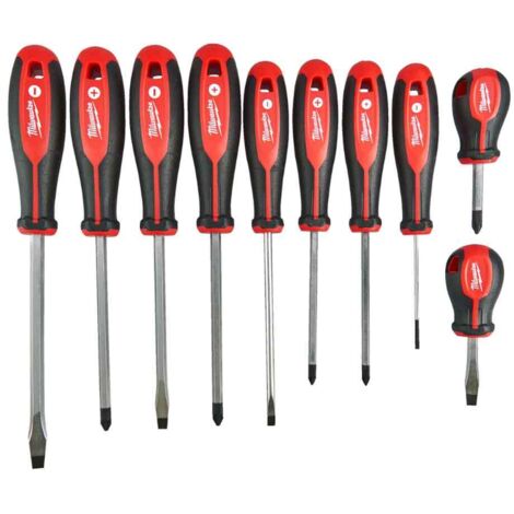 Serie giravite 10 pezzi Milwaukee SET 3