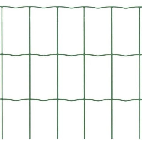 Rete metallica plastificata, h.1,80x10 mt, verde