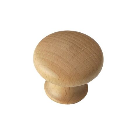 POMOLO IN LEGNO - Ø 31 MM. - FRASSINO