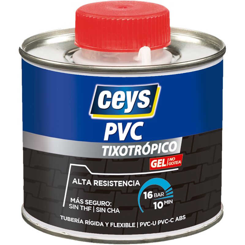 Adhesivo Tuber as PVC Ceys Tixotr pico Gel 500ml