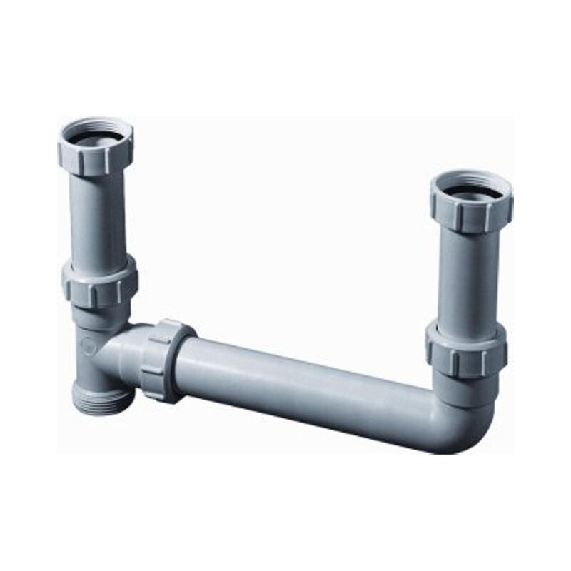 McAlpine Duplex Double siphon 1. 1/2 pouce Polypropylène