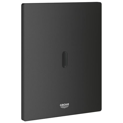 Grohe Tectron bau e Plaque de déclenchement - sur batteries - Noir mat