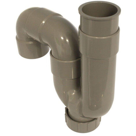 Nemo Go Siphon colle universel 50mm PVC gris