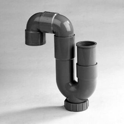 Dyka siphon universelle PVC 50mm gris