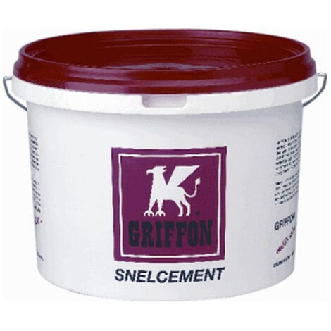 Gris griffon pot de ciment rapide a 12,5 kg
