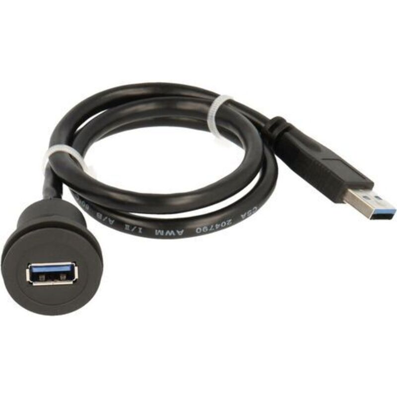Cordon USB 3.0 RRJUSB3SW 60 cm USB 3.0 Schlegel RRJUSB3SW noir 0.60 m