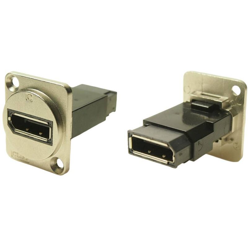 FT METAL DISPLAYPORT F-F CSK Adapter, Buchse, Einbau DisplayPort Buchse ...