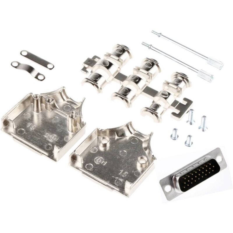 MH Connectors MHDM15-HD26MS-K Kit embase SUB-D femelle 180 ° Nombre de ...