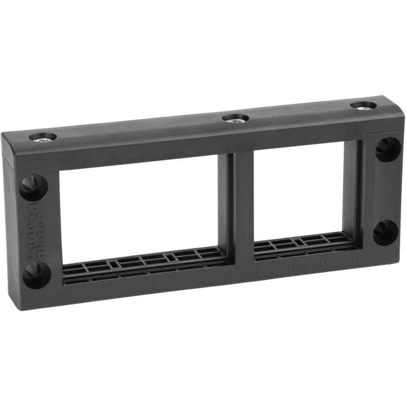 HellermannTyton VarioPlate-24Frame-PL-BK Cadre pour passe-câbles sans ...