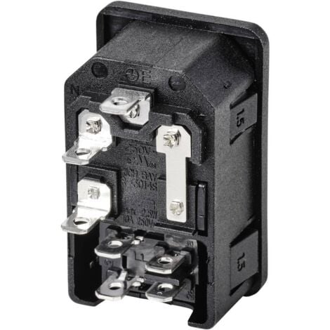 TRU COMPONENTS TC-10088420 Connectique pour appareils réfrigérants C14 embase mâle verticale ...