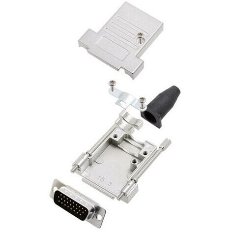 Amphenol L17DTSL09-RG-LJS-T+L717HDE15P Kit embase SUB-D mâle 180 ...