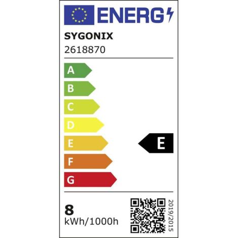 LED CEE: E (A - G) Sygonix SY-5237740 E27 Puissance: 7.3 W blanc chaud ...