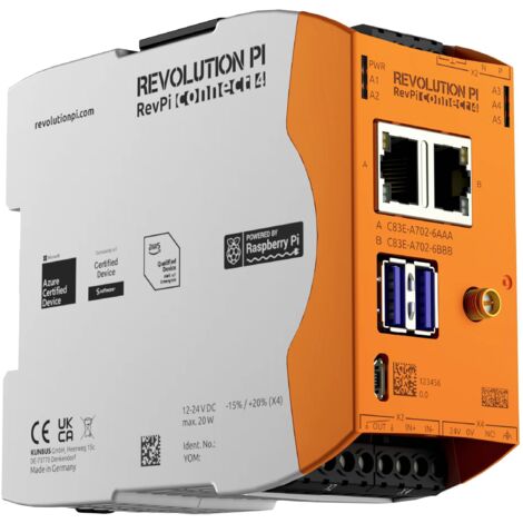 Revolution Pi by Kunbus RevolutionPi Connect 4 PR100377 API - Module ...