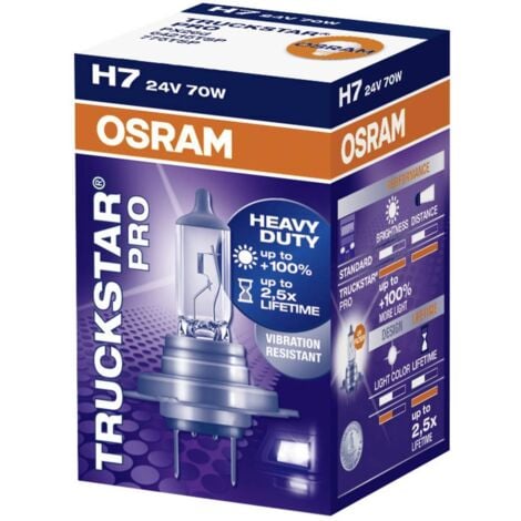 Ampoule halogène Osram Automotive 64215TSP Truckstar H7 70 W 1 pc(s ...