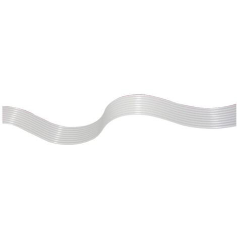 Connfly DS1057-09A282R-76.5 Câble en nappe Pas: 1.27 mm gris 76.2 m