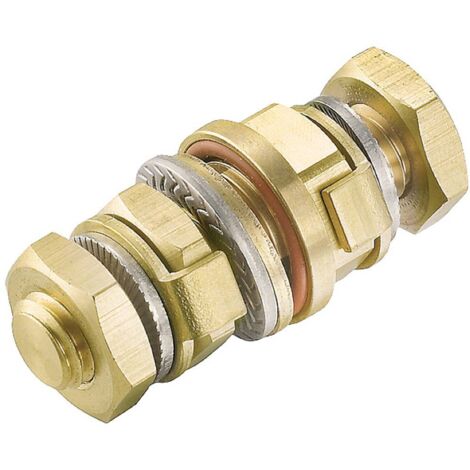 Weidmüller PEBZ M6 BR SET Boulon de mise à la terre laiton 1 pc(s)