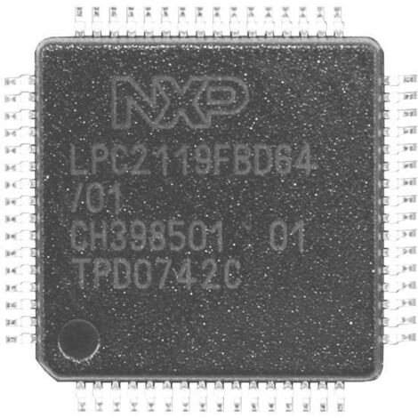 NXP Semiconductors Microcontrôleur embarqué LQFP-64 32-Bit 60 MHz Nombre I/O 47 Tray