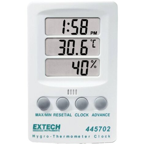 Extech 445702 Thermo hygrometre blanc
