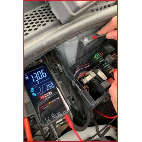 Multimètre numérique automatique antichoc à écran LCD rétroéclairé ...
