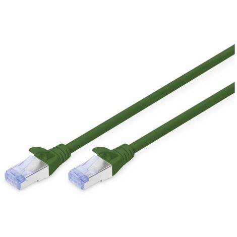 Digitus DK-1532-150/G RJ45 Câble réseau, câble patch CAT 5e SF/UTP 15 m ...