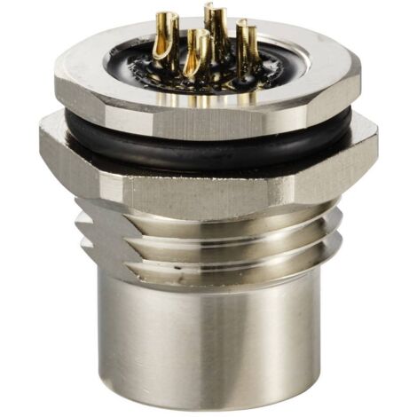 TRU COMPONENTS TC-12833052 Prise encastrée pour capteur/actionneur M12 embase femelle Nombre de ...