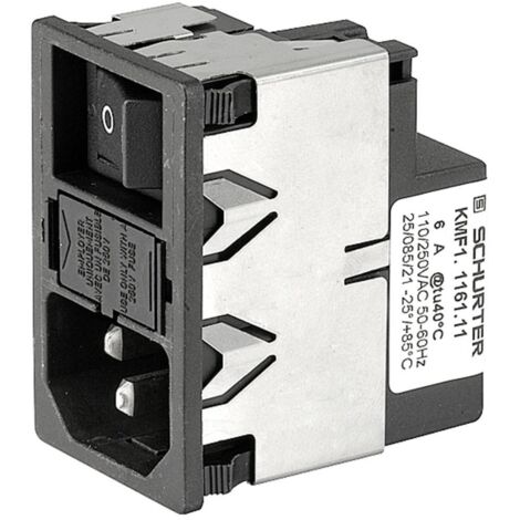 Schurter KMF1.1191.11 KMF1.1191.11 Filtre antiparasite 250 V 10.00 A 0. ...