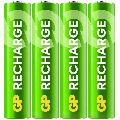 GP Recharge Pile rechargeable LR3 (AAA) NiMH 800 mAh 1.2 V 4 pc(s) Y481183