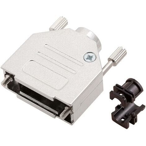 encitech DTZK37-NM-K 6560-0165-04 Capot SUB-D Nombre de pôles: 37 zinc moulé sous pression 180 ...