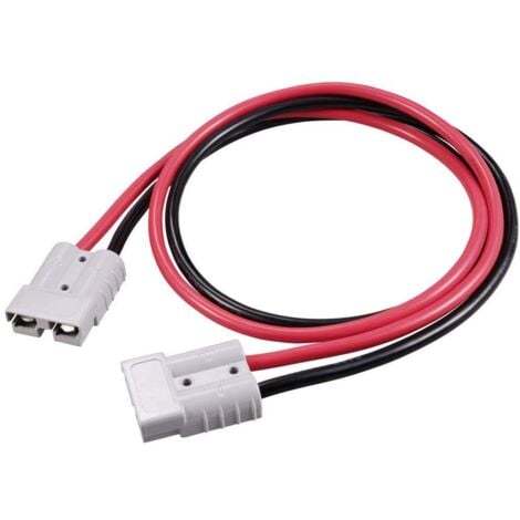 Câble d'extension pour connecteur de batterie haute intensité 1000 mm TC-12195680 noir, rouge ...