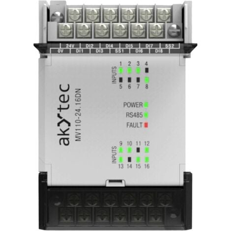 akYtec MV110-24.16DN 56300 API - Module d'entrée numérique 24 V/DC