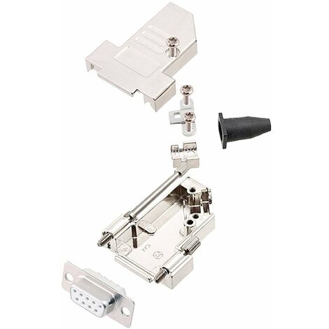 encitech DTSL09-LJSRG-S-DMS-W-K 6355-8042-31 Kit embase SUB-D femelle 45 ° Nombre de pôles (num ...