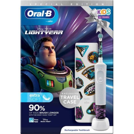 Oral-B Vitality D100.413 Kids Lightyear D100.413.2K Brosse à dents ...