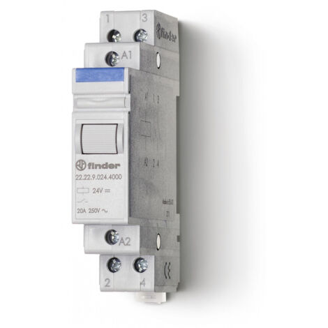 Relais industriel Finder 22.22.9.024.4000 Tension nominale: 24 V/DC ...