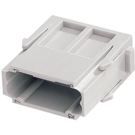 HARTING 09140123001 Insert mâle Han® DD-Modul 12 + PE à sertir 2 pc(s ...