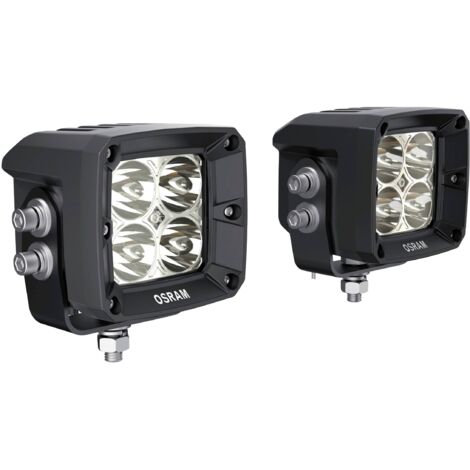 Projecteur LED 12V 24V puissant Osram CUBE VX80-SP eclairage large et ...