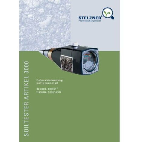 Analyseur de sol Stelzner 3000 pH Q79687