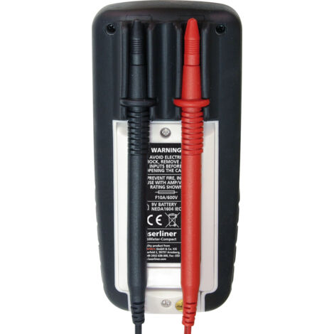Laserliner MultiMeter-Compact Auto noir et blanc outil électricien