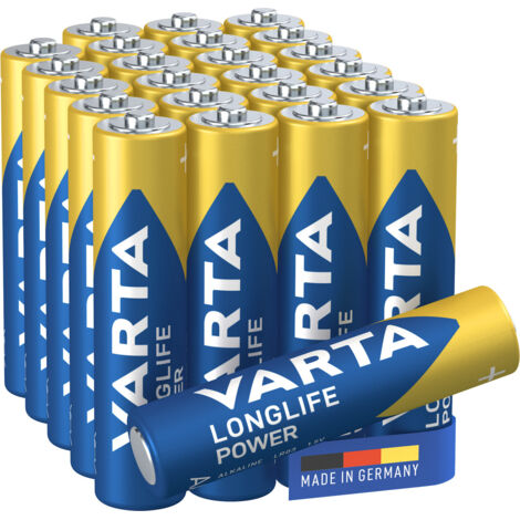 Piles lithium AA LR6 Exalium boite de 10 evite les pannes de batterie ...