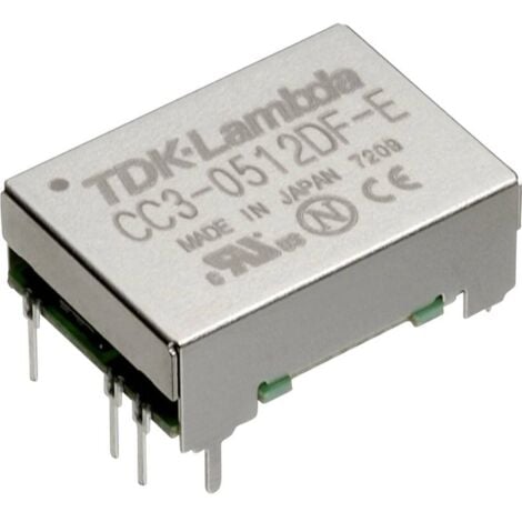 Convertisseur CC/CC pour circuits imprimés TDK-Lambda CC3-2412SF-E Nbr. de sorties: 1 x 24 V/DC ...