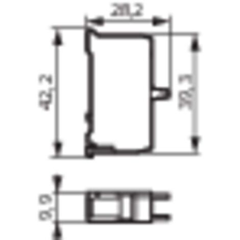 BACO 33S01 Élément de contact 1 NF (R) à rappel 600 V 1 pc(s)